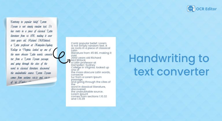 Convert Handwriting To Text In No Time | Save Your Notes Digitally